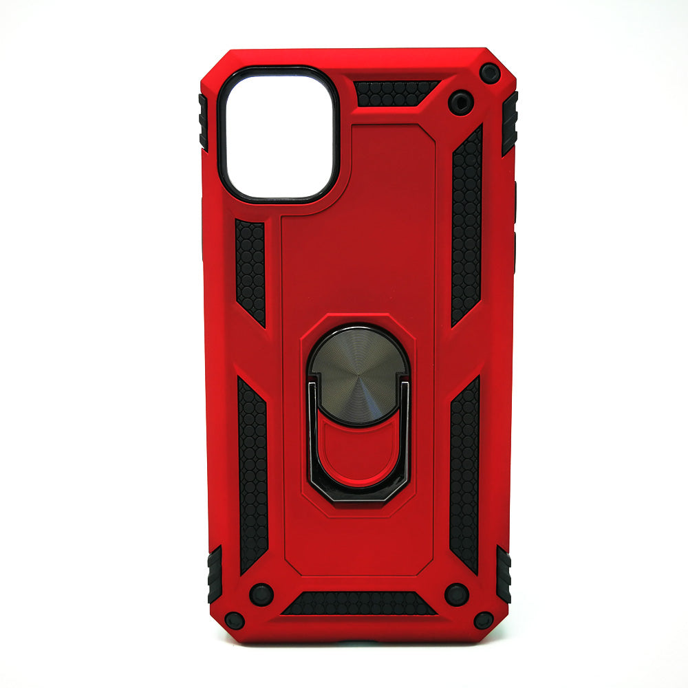 Apple iPhone 11 - Transformer Shockproof Magnet Case with iRing Kickst ...